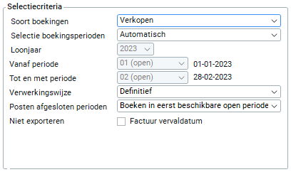 Overzicht - Journaalposten verkopen/inkopen